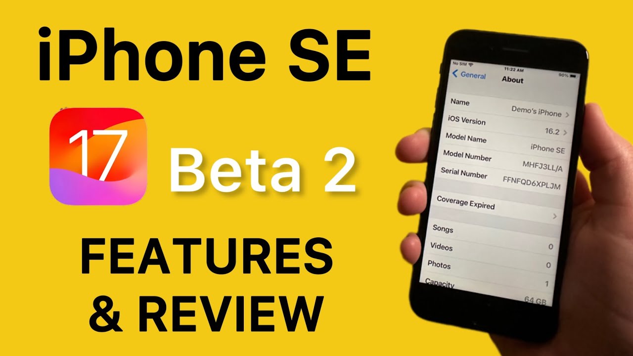 IOS 17 Beta 2 On IPhone SE What s New YouTube ios-17-beta-2-on-iphone-se-what-s-new-youtube