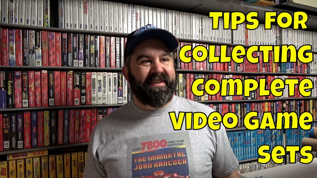 Tips for Collecting Complete Video Game Sets - YouTube
