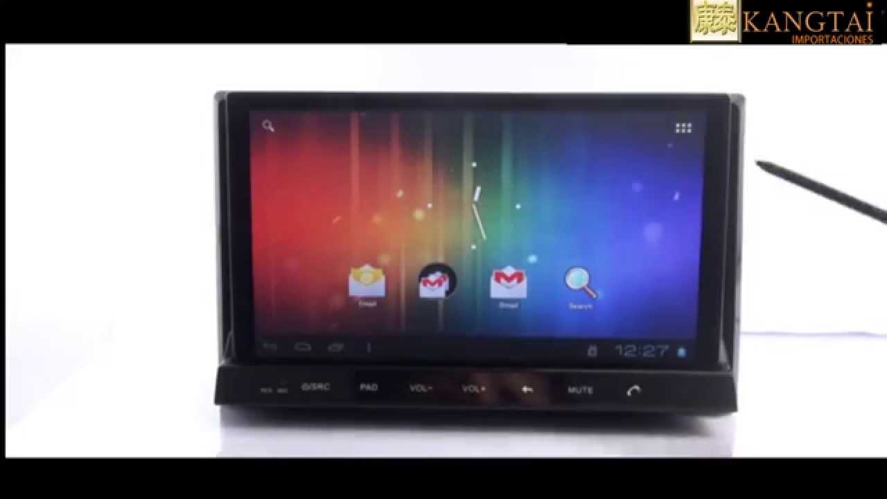 Espectacular Radio "Rider" ANDROID TABLET 2DIN, DVD Player, 7 ...