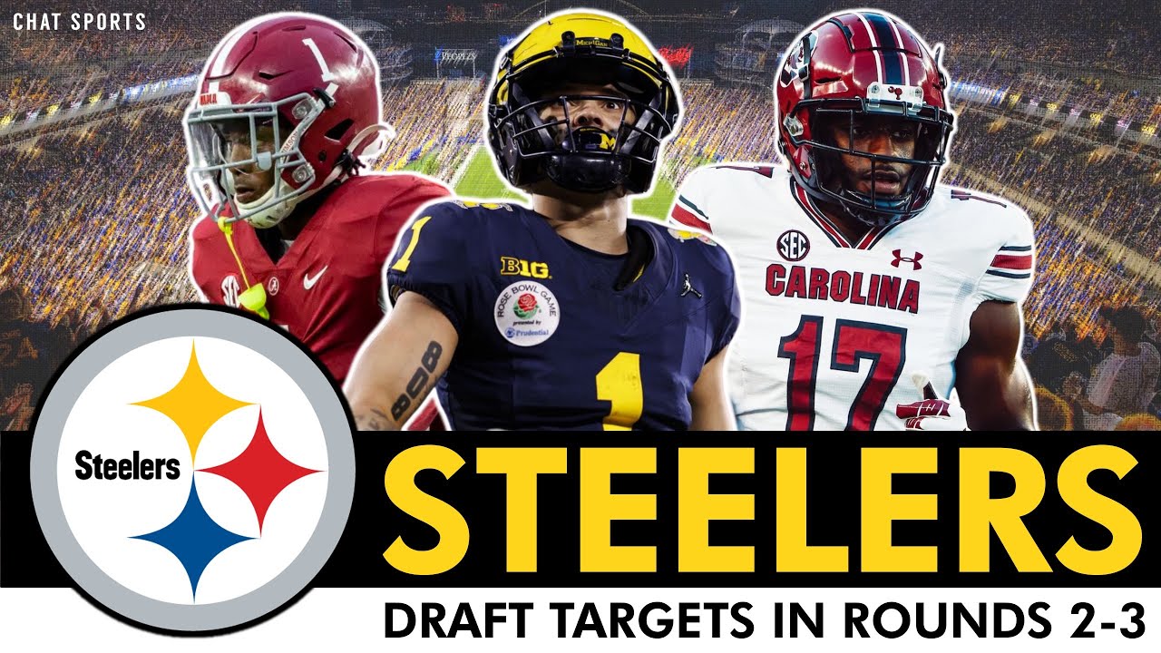 Steelers Draft Targets In Rounds 2-3 Of The 2024 NFL Draft Ft. Roman ...
