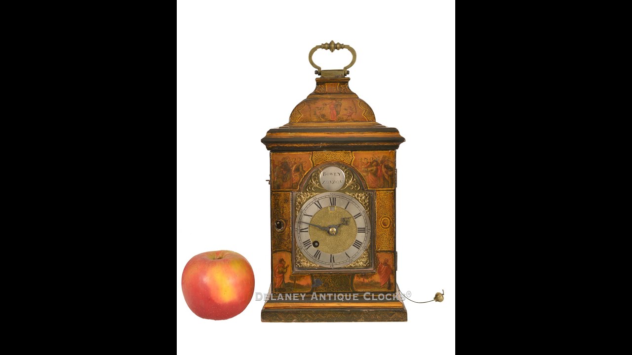 Miniature Repeating Bracket Clock Made By Devereaux Bowly, London Circa ...