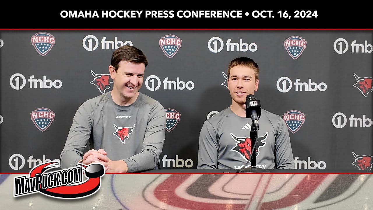 Omaha Hockey Press Conference - Oct. 16, 2024 - YouTube