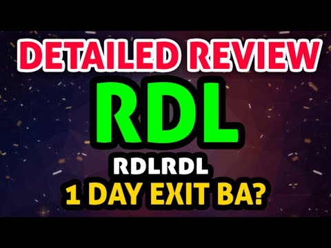 RDL RDLRDL HONEST REVIEW I RDL SCAM OR LEGIT I RDLRDL WITHDRAWAL PROOF ...