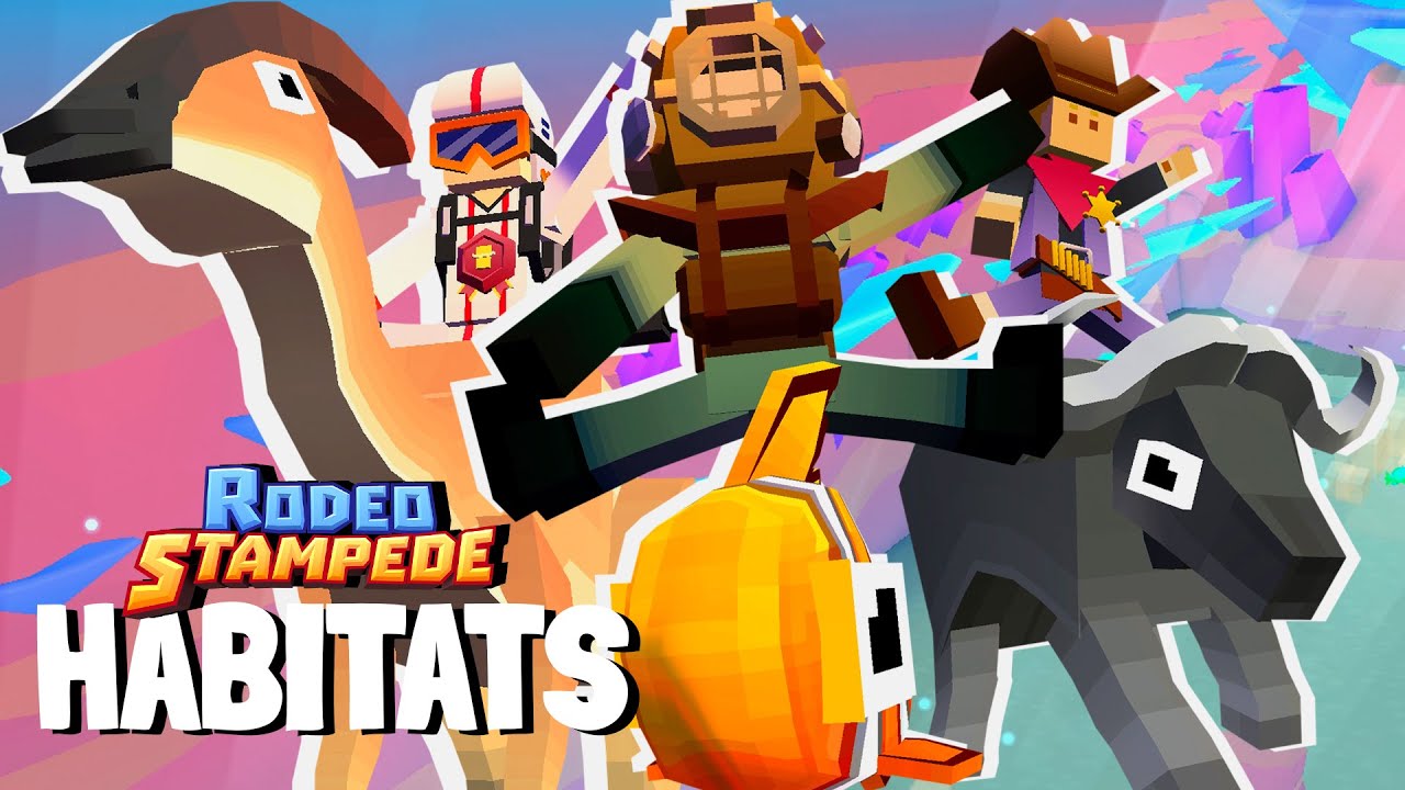 TODO, pero TODO ACERCA de los HÁBITATS en RODEO STAMPEDE - YouTube
