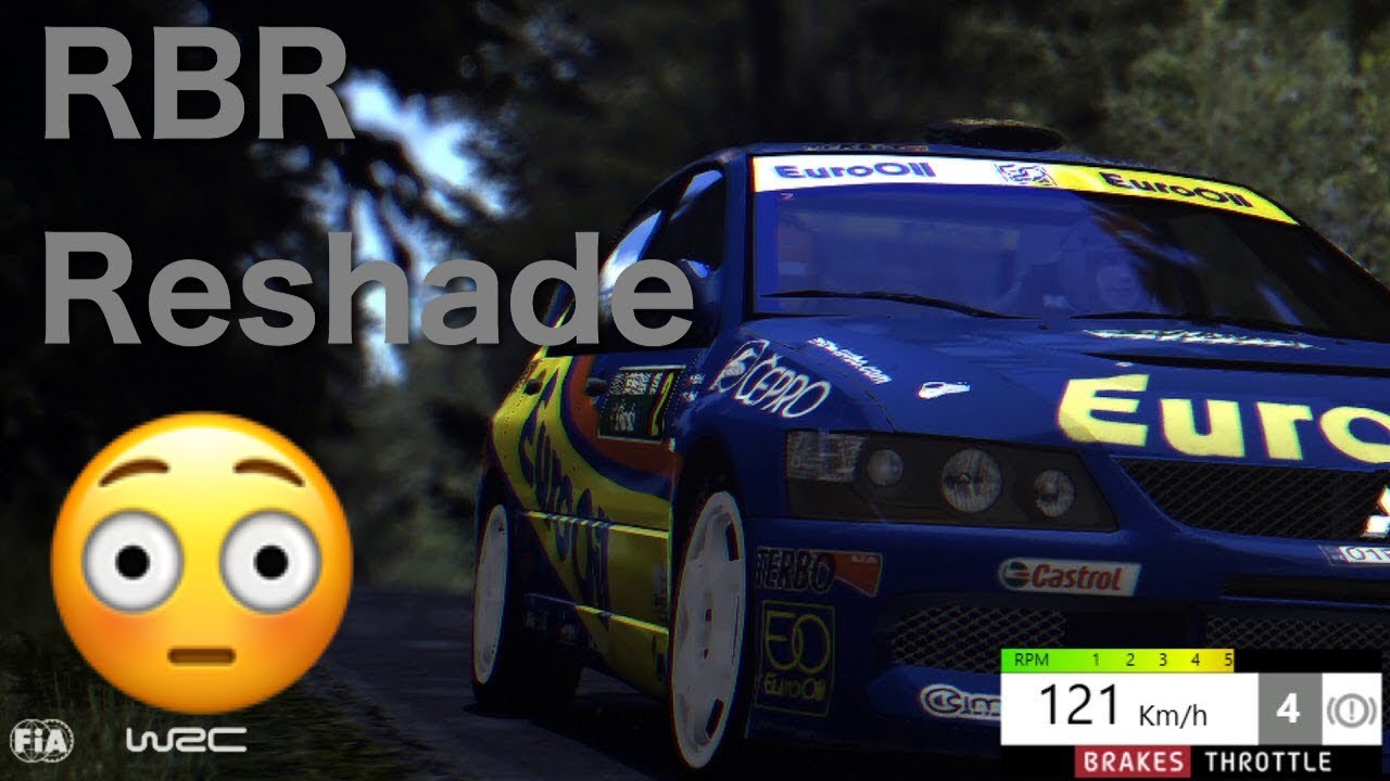【RBR】Reshade Mod ランエボⅨで実在の道を走る。LANCER Evolution Ⅸ( Barum rally 2009 ...