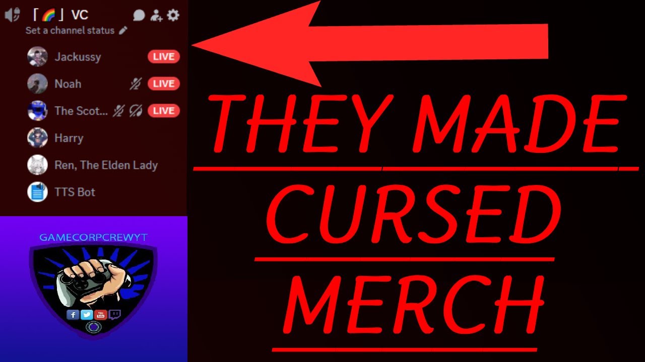 They Made My Cursed Merch (And Its On Sale Now!!!) - YouTube
