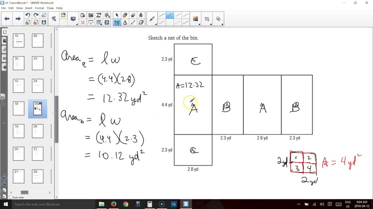 Ch 3.3, Example 1, Pg 142, Mathworks 10 Workbook, Math 10 A&W, Rick ...