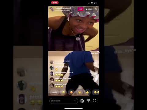 Bad kid maceii twerking on live 😂😂 she did good. 🥺😭 - YouTube