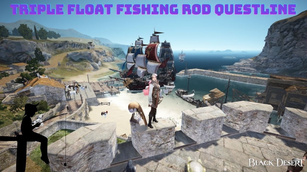 BDO-Triple Float Fishing Rod Guide - YouTube