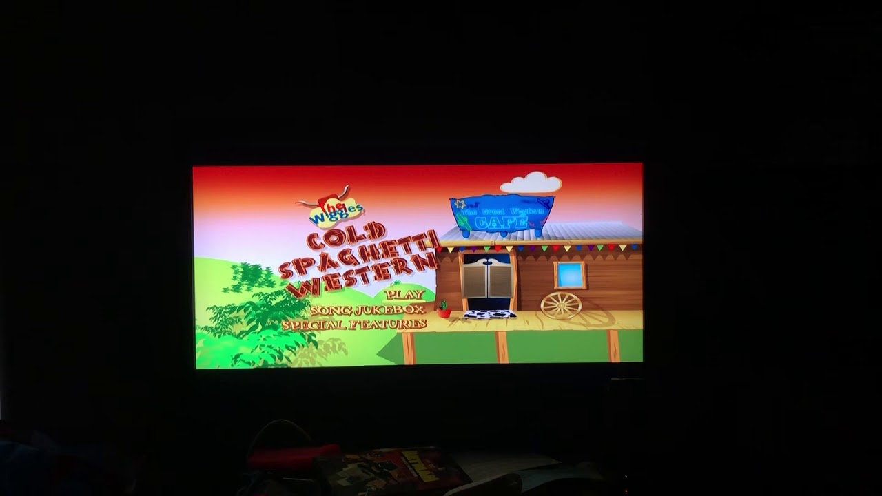 The wiggles cold spaghetti western 2004 DVD menu walk through - YouTube