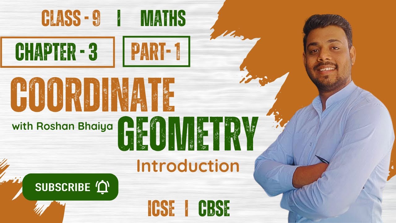 Chapter 3 Coordinate Geometry (Part - 01) | Introduction | Class 9th ...