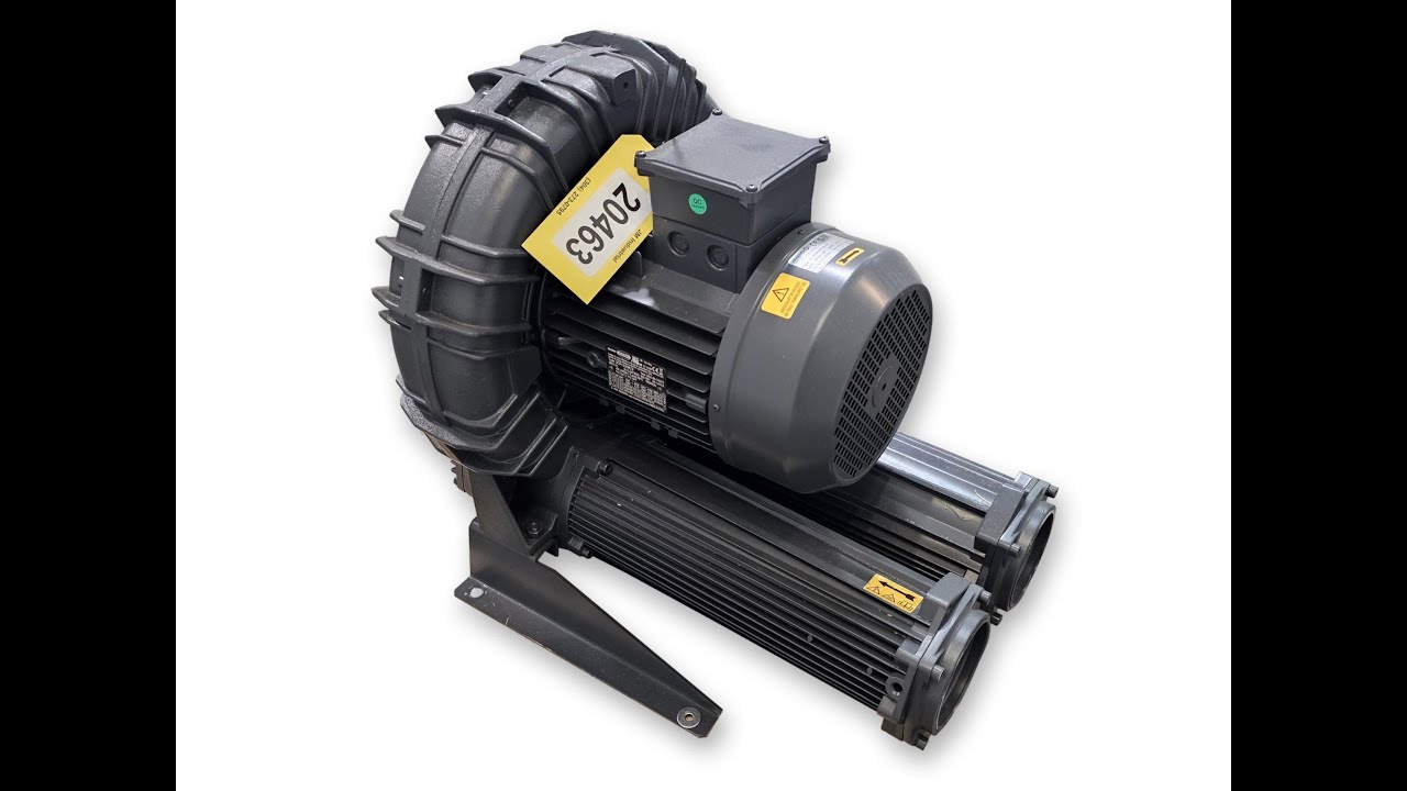 Surplus 7.5HP FPZ Effepizeta Industrial Regenerative Air Blower SCL K09 ...