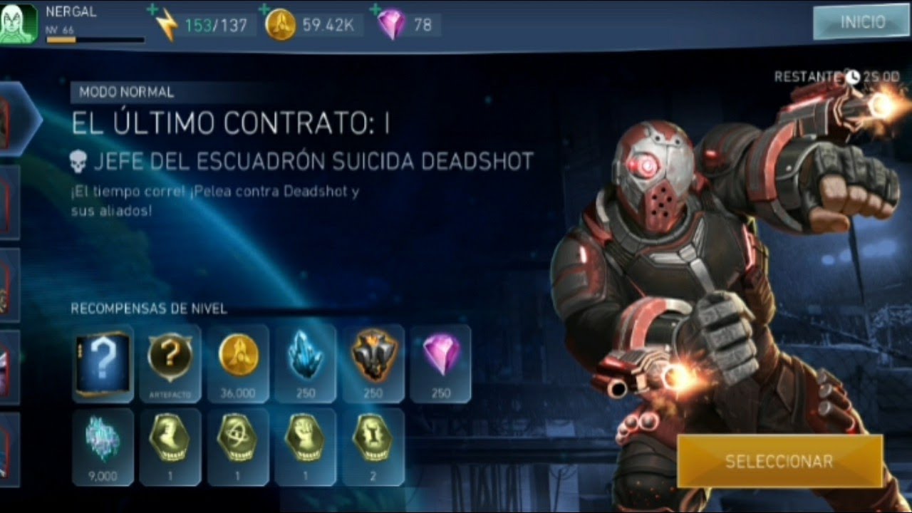 EL ULTIMO CONTRATO | INVASIÓN INDIVIDUAL | INJUSTICE 2 MOBILE - YouTube