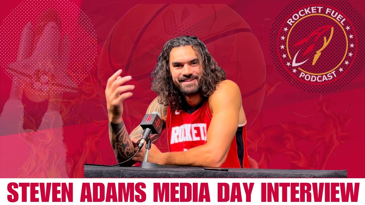 Houston Rockets Steven Adams talks rehab process, Dillon Brooks and ...