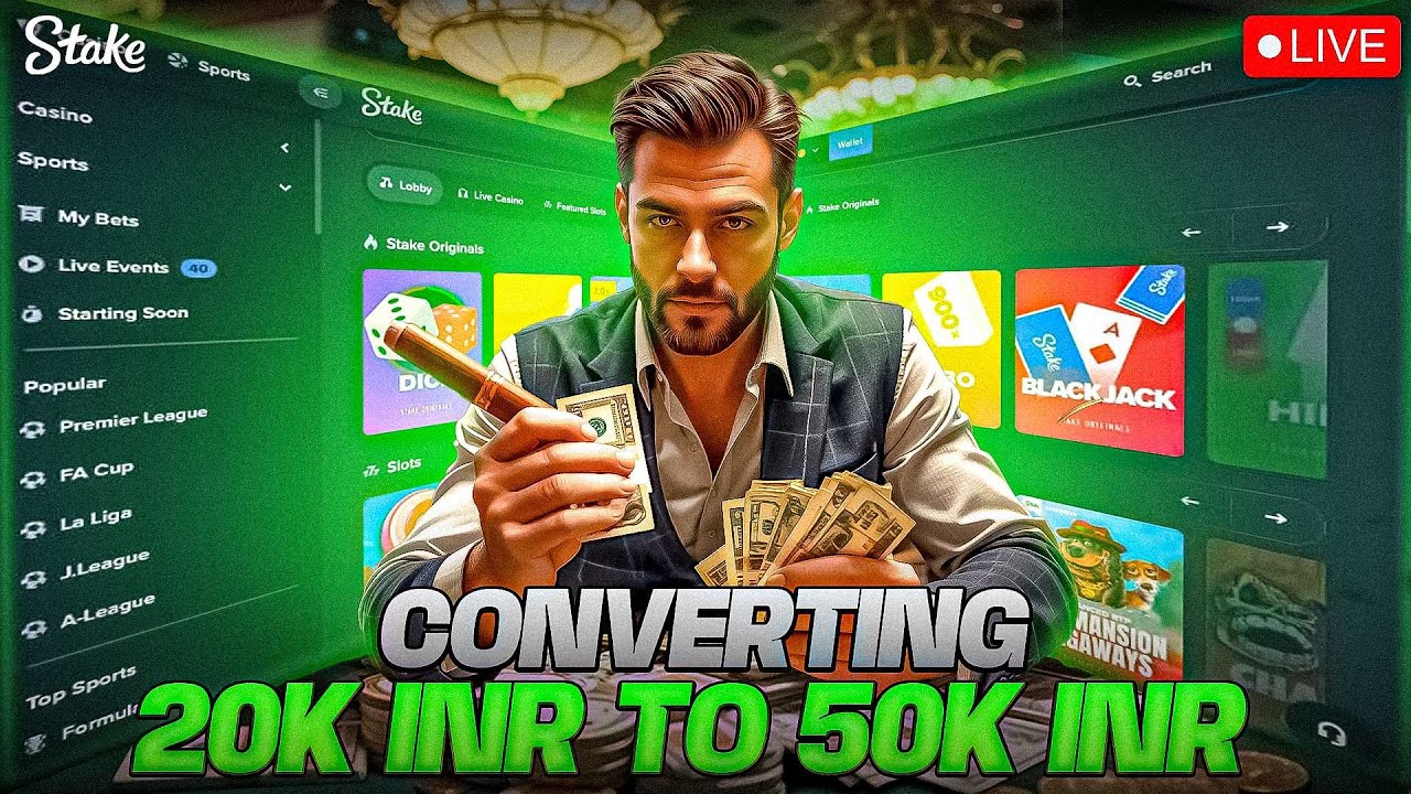 20K TO 50K!!! || STAKE - USE CODE '' fainter23 '' - YouTube