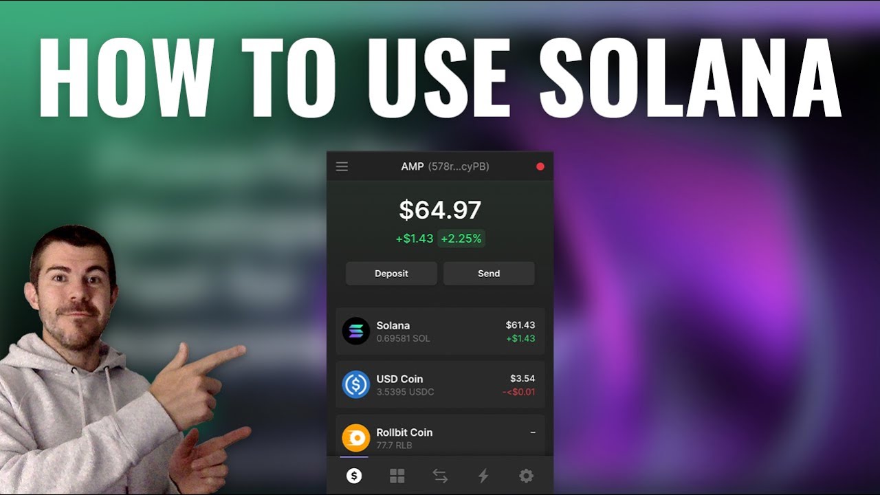 How to use Solana - Blockchain Demo - YouTube