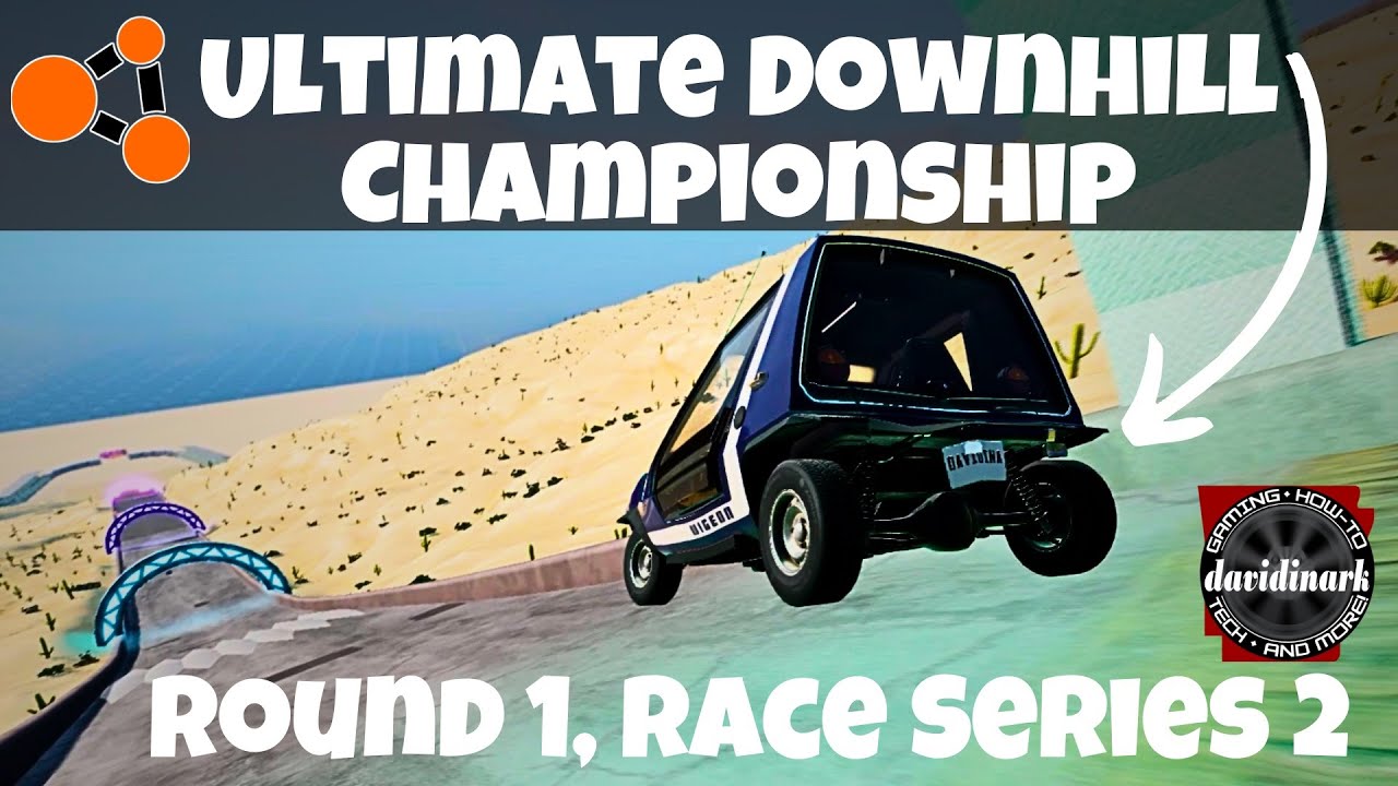BeamNG Drive - Ultimate Downhill Championship - Round 1, Race Series 2 ...