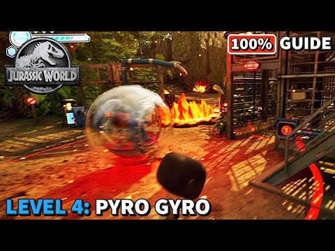 Funko Fusion - Pyro Gyro 100% Guide (Jurassic World) | All Collectibles - YouTube