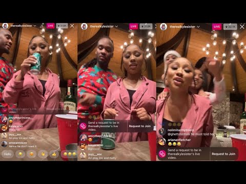 ARI Fletcher turns up while on a little vacation with friends & family