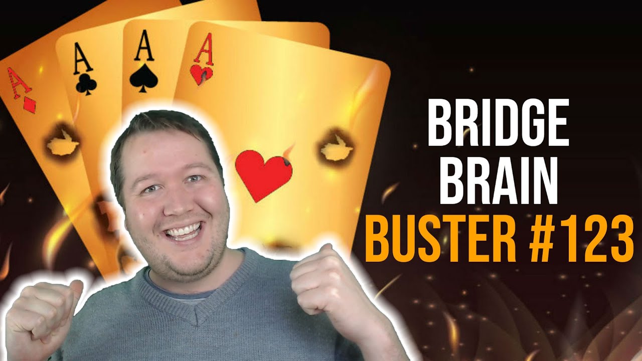 Bridge Brain Buster #123 - Daily Bridge Puzzle (Level 4 B-25) - YouTube