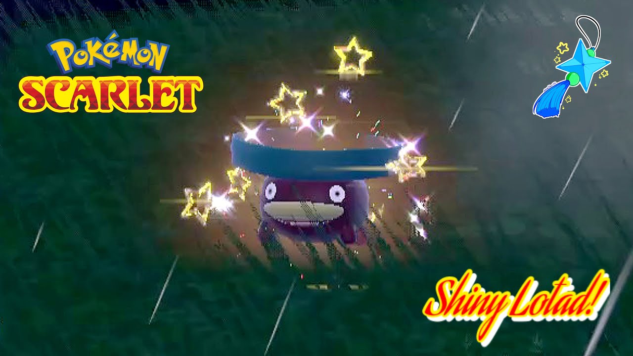 Pokémon Scarlet: SHINY LOTAD VIA WATER SANDWICH BOOST! - YouTube