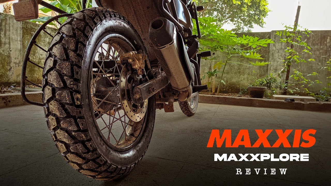 Maxxis Maxxplore For Himalayan Tyre Review - YouTube