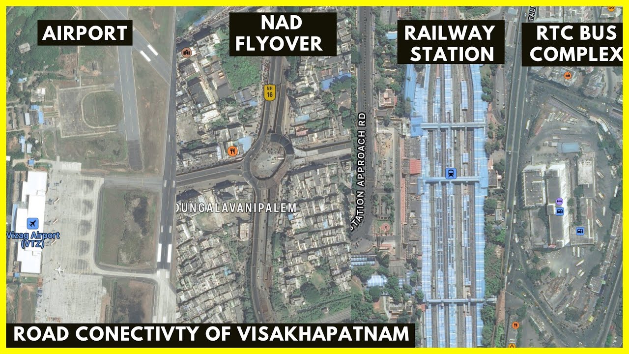NAD FLYOVER - AIRPORT - RAILWAY STATION - RTC BUS COMPLEX CONECTING ...