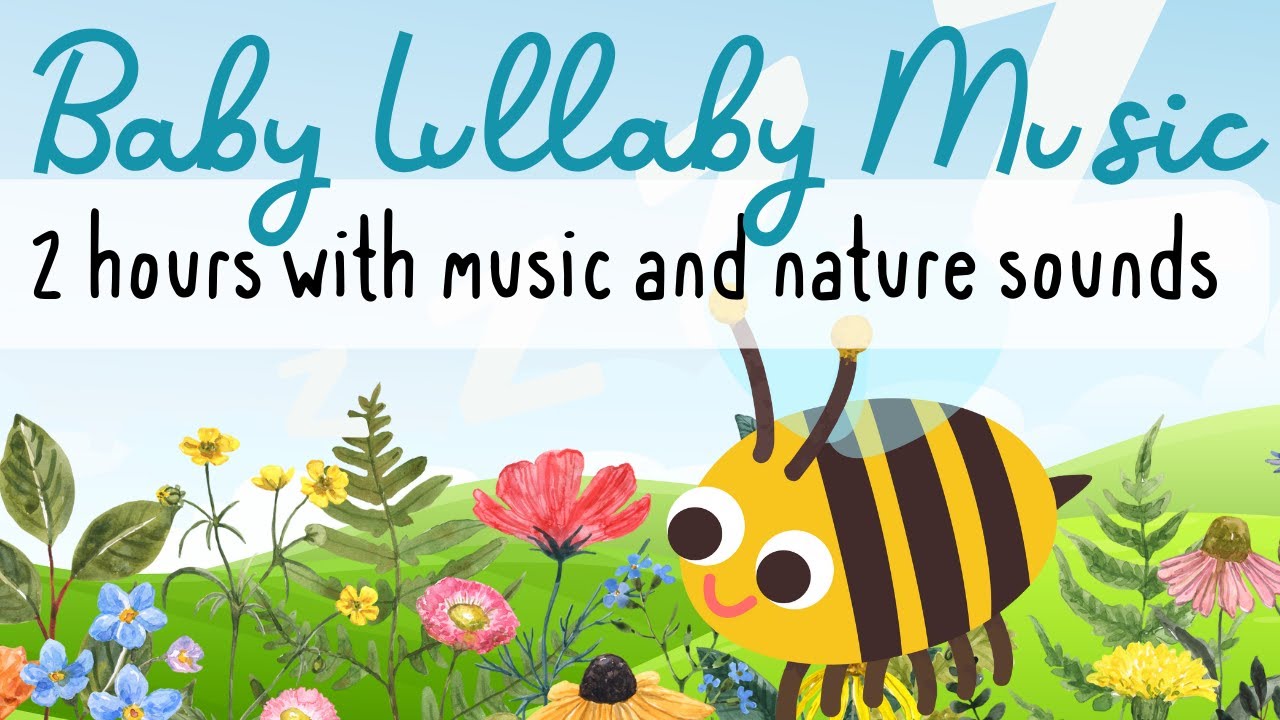 Bedtime Lullaby Baby Sleep Music with Nature Sounds - Bee in the Garden ...