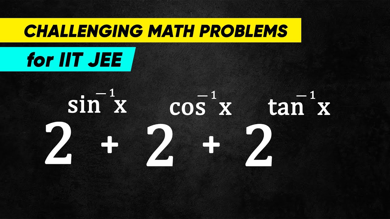 🔥 Challenging IIT JEE Problem | Episode 12 | JEE Adv Problems | Anup ...