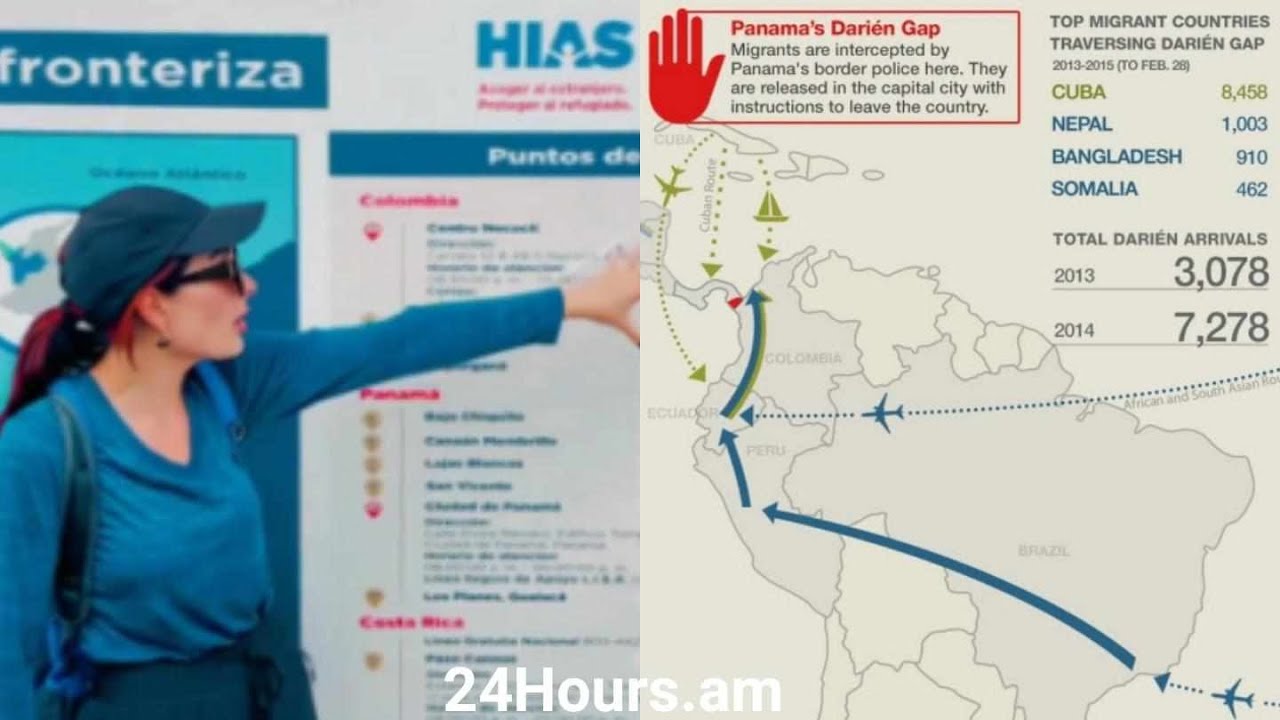 HIAS Provides Maps and Instructions for Migrants in Panama Camp to ...