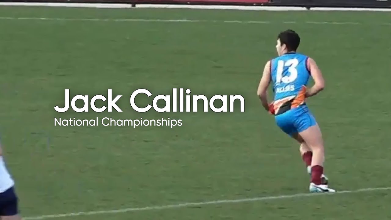 Jack Callinan - U18 Champs (VC v Allies) - YouTube