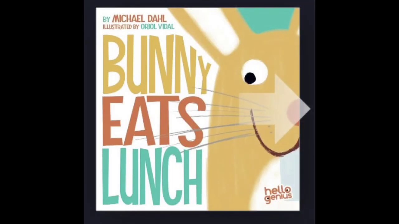 BUNNY EATS LUNCH - BOOK - YouTube