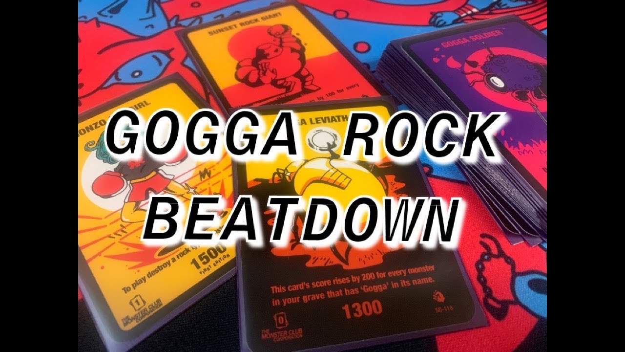 Gogga Rock Deck Profile! - Monster Club TCG - YouTube