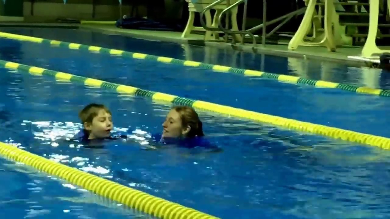 Adapted swimming for oasis. Swimming for autism. - YouTube
