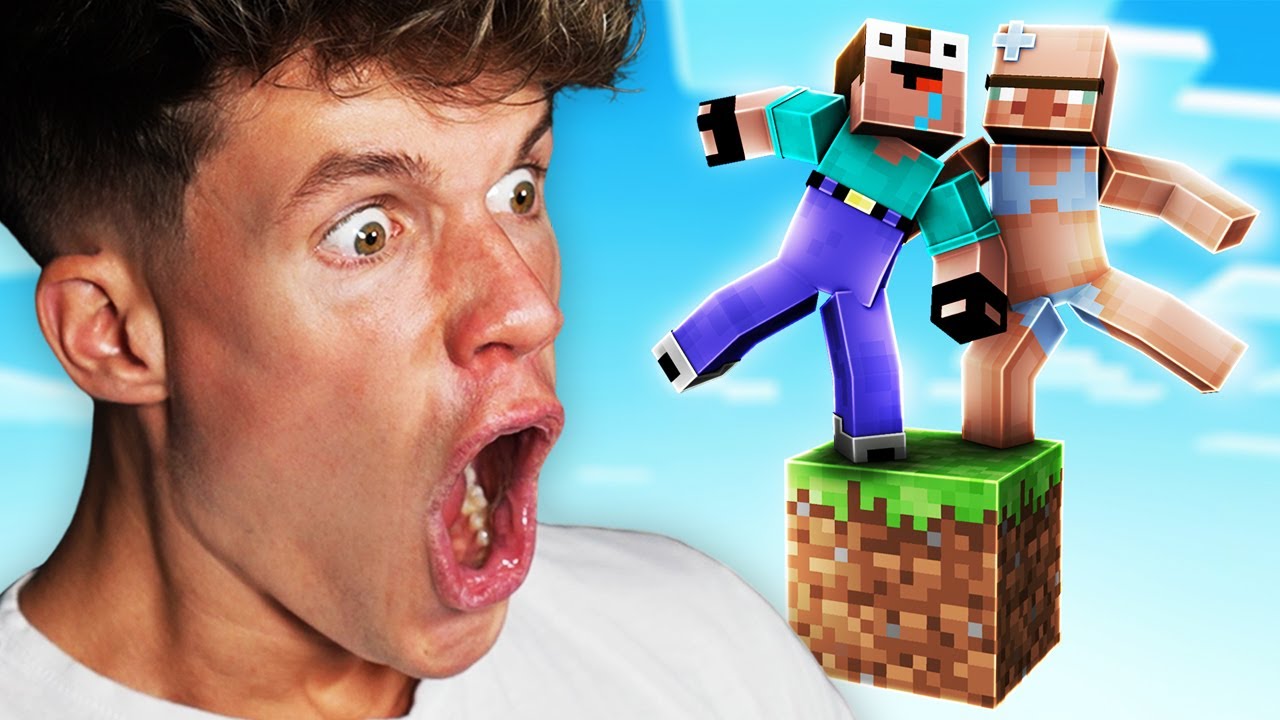 Minecraft ONE BLOCK mit SANDRA 😱 - YouTube