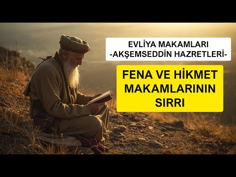 Evliya Makamlarının Derin Sırları: Fena ve Hikmet Mertebeleri