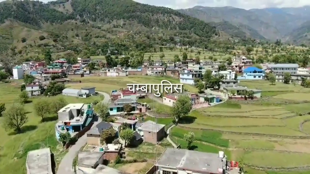 Samot Valley Chowari in Chamba Himachal Pradesh Drone Shot हिमाचल के ...