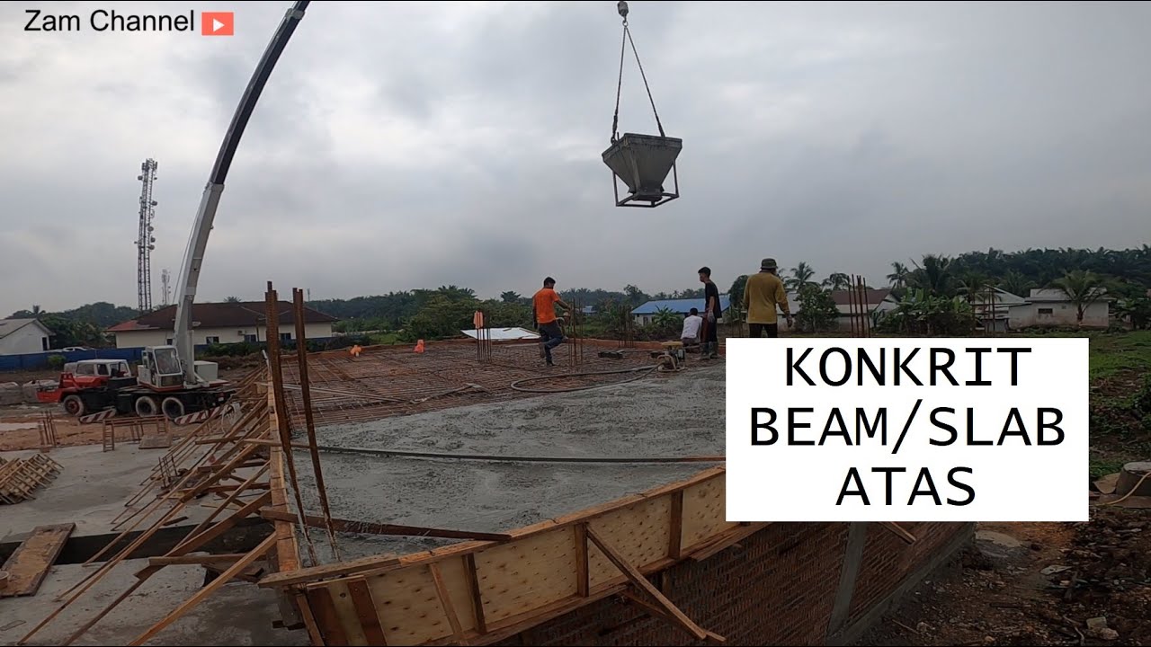 #part 14-konkrit slab atas - YouTube
