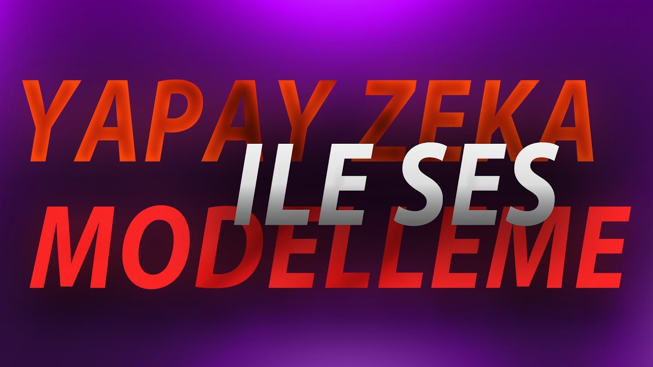 RVC AI (Yapay Zeka) İLE SES MODELLEME (2023) (ses klonlama) - YouTube