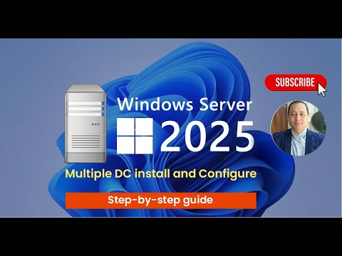 Windows Server 2025 multiple DC install and Configure | 6 - YouTube