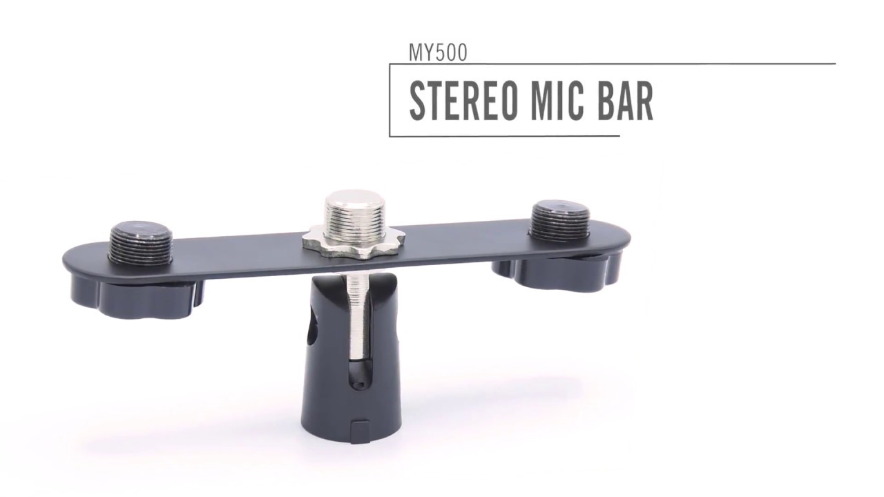 Stereo Mic Bar | MY500 - YouTube