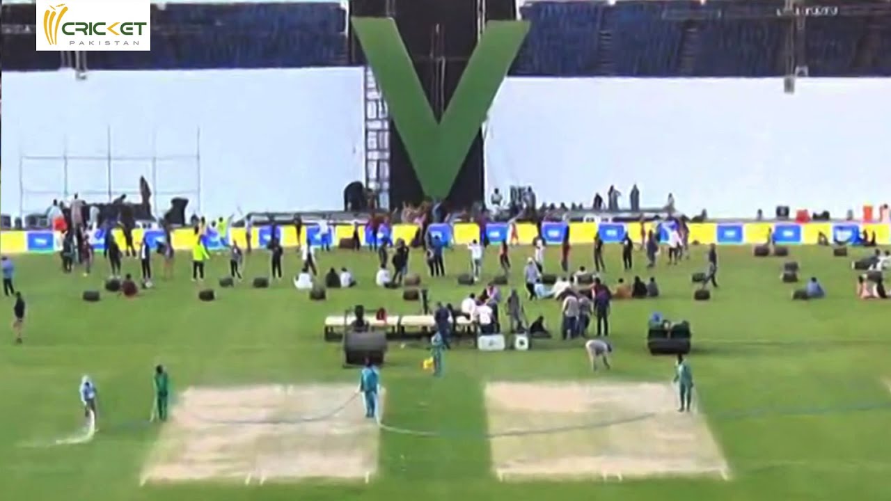 PSL 5 | National Stadium in Karachi all set for opening ceremony - YouTube