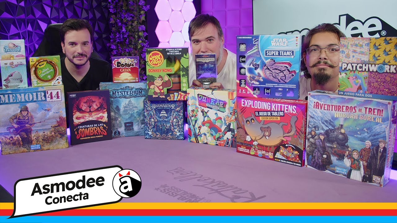 Asmodee Conecta - Septiembre 2025 - YouTube