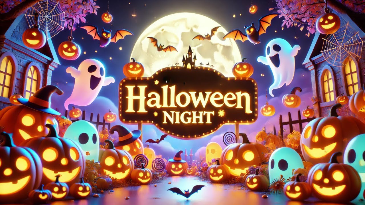 🎃🌙 Halloween Night – A Spooky Fun Song for Kids! - YouTube Music