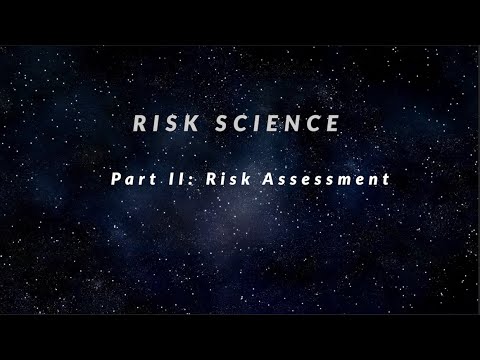 Risk Science (2): Risk assessment - YouTube