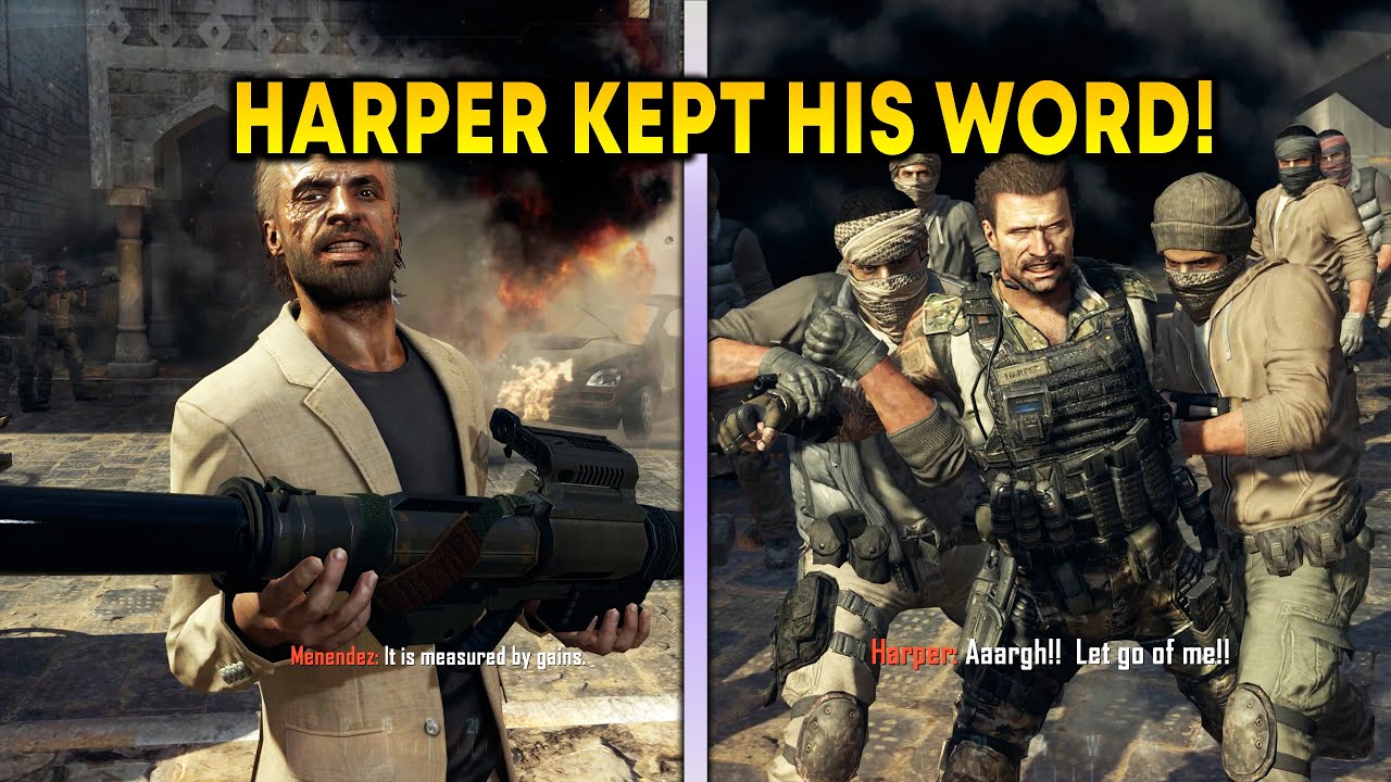 Harper Promised and Did Everything He Could! - Call of Duty: Black Ops ...