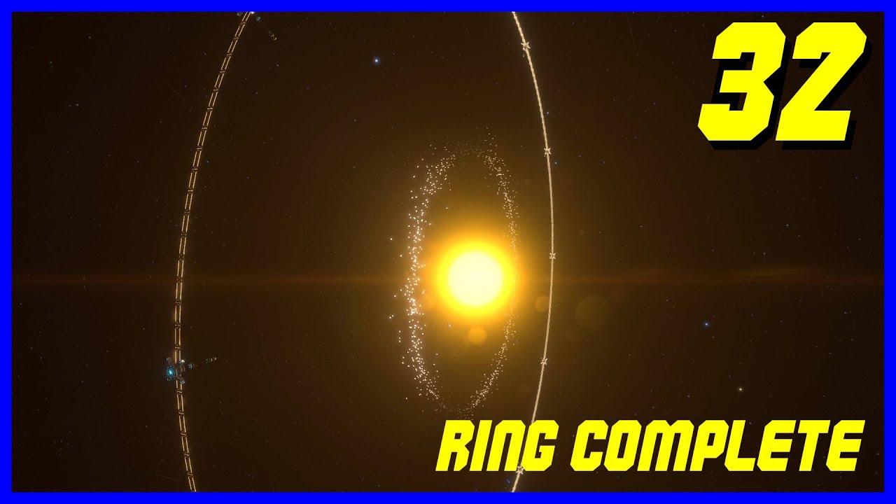 Dyson Sphere Program - Part 32 - Dyson Ring Complete - YouTube