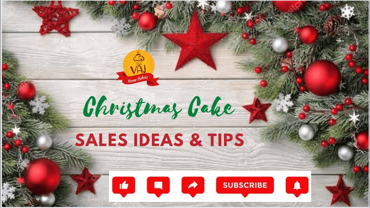 Christmas Cake Ideas | How to promote Christmas Sales | Christmas Gift ...
