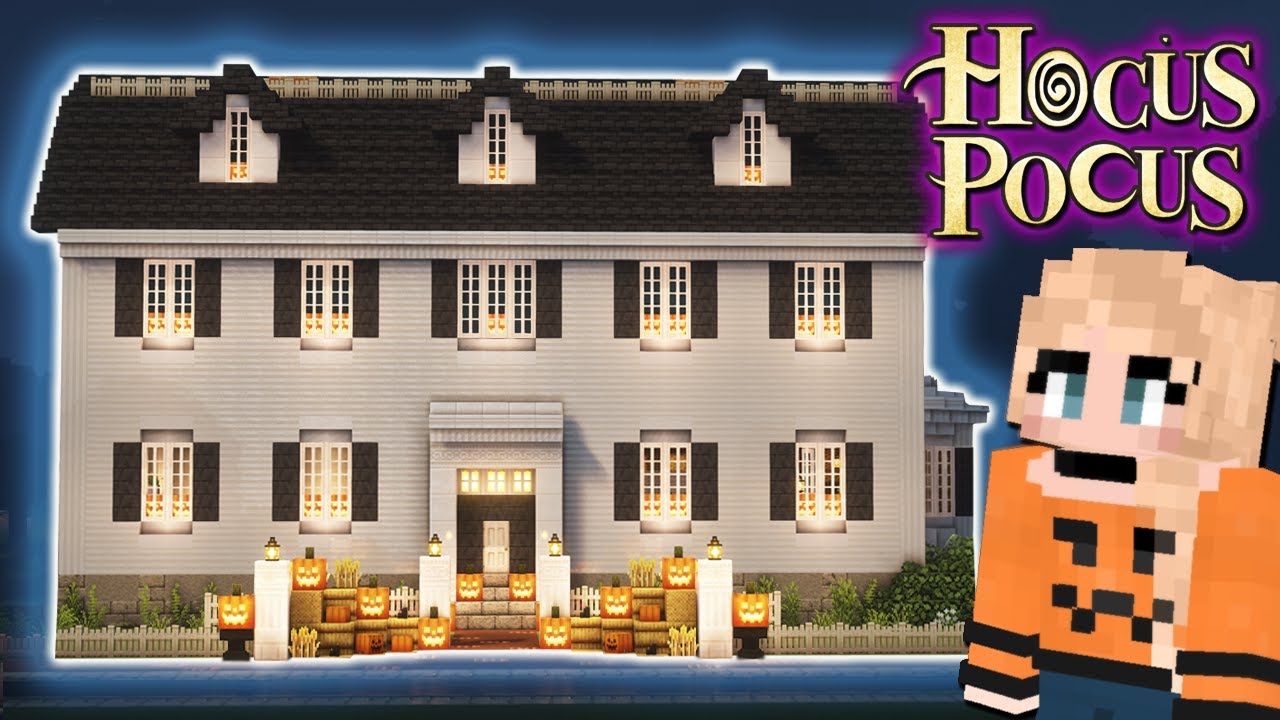 Hocus Pocus Tutorial Allison’s Mansion Minecraft 🌙 - YouTube