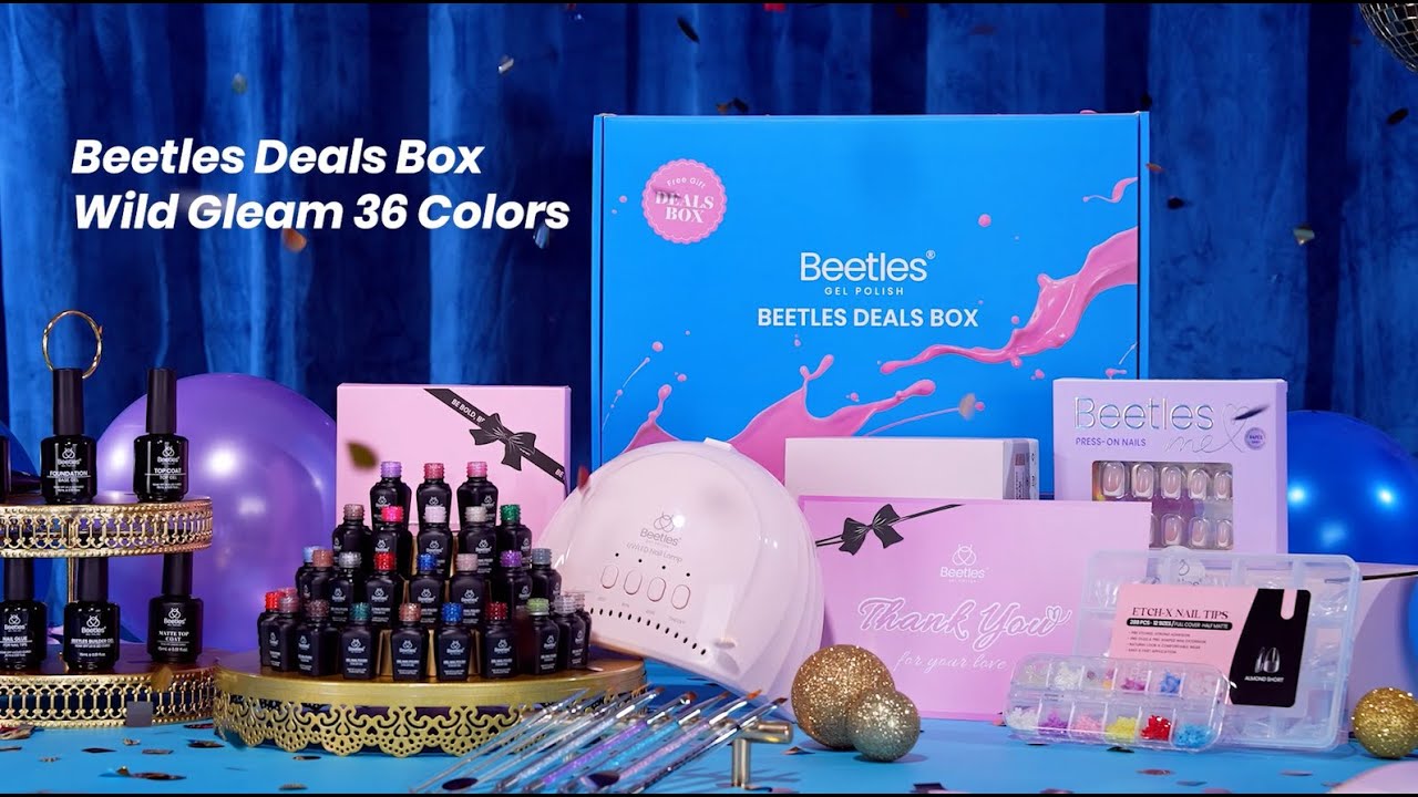 💚This Prime Day Treat – Beetles Deals Box Wild Gleam 36 Colors is Here! - YouTube